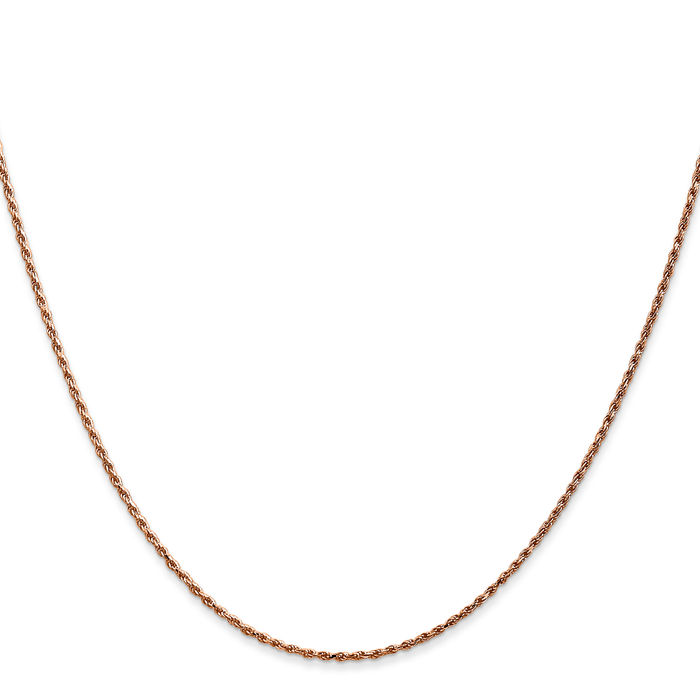 Mens 20 inch solid gold rope chain store