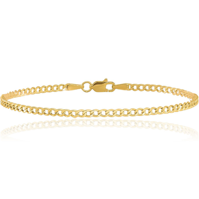 14k Italy Gold Bracelets | IceCarats Jewelry