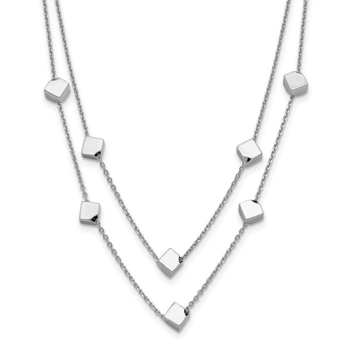 Sterling silver multi chain necklace store